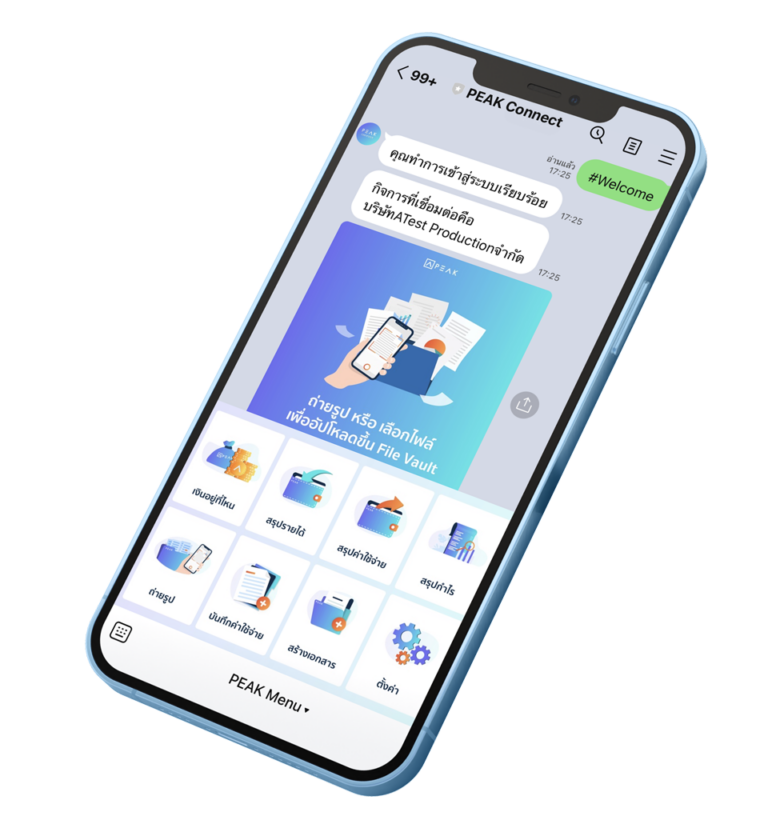 ระบบจัดการบัญชีผ่าน LINE ออกเอกสาร บันทึกค่าใช้จ่ายด้วย LINE